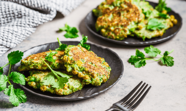Easy Baked Crispy Broccoli Parmesan Fritter Recipe Blush Lane